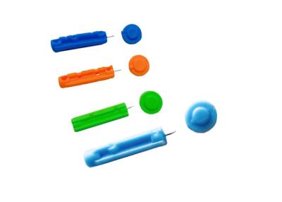 Cina Gamma Ray Sterilized Twist Off Type della lancetta della prova della glicemia di 30 G in vendita