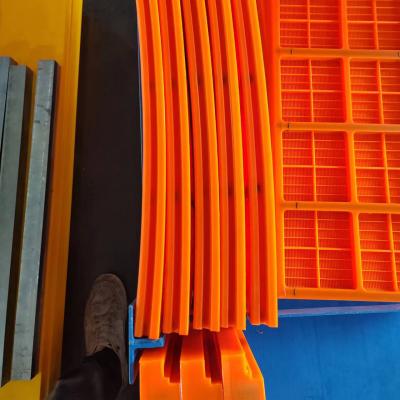 China WS 85 Modular Polyurethane Screen 600x600mm for Coal Mine Tailings for sale