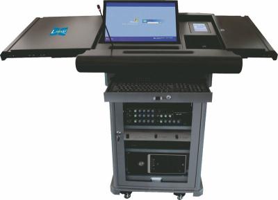 China Digital Classroom Multimedia Lectern Podium for sale