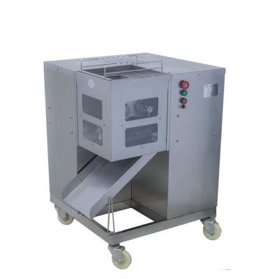 Cina Grande macchina industriale automatica 800KG/H della taglierina della striscia della carne con la doppia lama in vendita