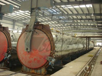 Cina Grande orizzontale 1.5mpa del sistema dell'autoclave del vapore AAC per il mattone della cenere volatile in vendita