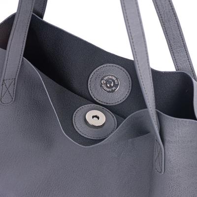 Chine Unité centrale réutilisable Tote Bag en cuir de femmes 	 L39 X W16 X H30 cm à vendre