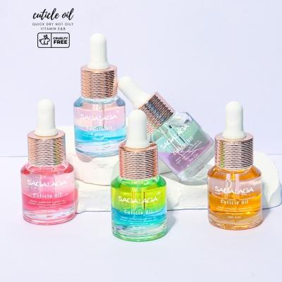 China SAGALAGA Cuticle Oil Nail Care Products with Jojoba Oil & Vitamin E Growth Oil Repairs Cuticles Moisturizes Dry Skin 15ml for sale