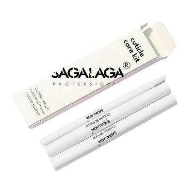 China Custom Box Cuticle Remover Liquid and Cuticle Oil Pens Nail Care for Moisturize Manicure for Home Use for sale