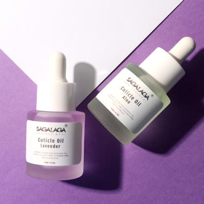 China Scented Cuticle Oil Droplet Bottle with Dropper Organic pink Cuticle Oil Custom logo Packaging Scented Nail Oil Cuticle Care for sale