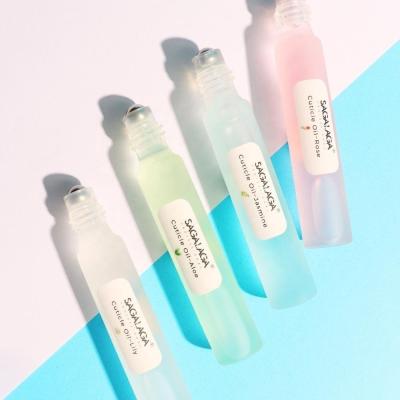 China Set Nail Salon Care Revitalizer Labeled Roller Pen Personalized Fruits Flower Scented Organic Vegan Cuticle Oil Vitamin E for sale