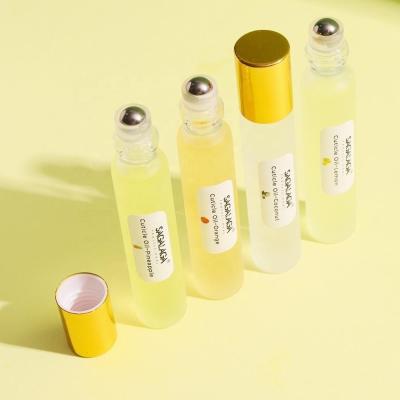 China Pink Organic Private Vegan Wholesale in Bulk Revitalizer Roller Bottle Label Nail Pen Cuticle Oil Container for Nails Custom for sale
