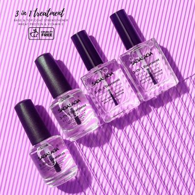 China 3 in 1 Nail Hardener Strengthener Treatment for Weak and Damaged Nails Nail Strengthen Growth for sale