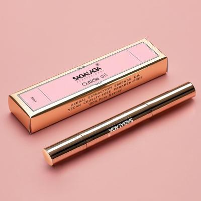 China Own Branded Mini Pen Natural Cuticle Oil Bulk Custom Logo Nail Care Oil Tube for Cuticle Healthy Formulate Certificate MSDS for sale