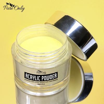 China 10Gglitter Acrylic Powder Powder Acrylic Uv Crystal Colored Acrylic Powder Nail Manufacturers MSDS Certified and Durable for sale