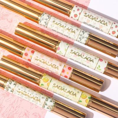 China Nail Nutrition oil SAGALAGA Cuticle Oil Pen Custom Logo Nails Repair Growth Serum 3ml Gold Cuticle Nail Care Oil Pen for sale
