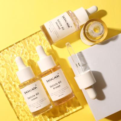 China Healthy Formulate Nail Care SAGALAGA Strengthening Oil Nourish Hydrates Cuticle Oil for Moisturizing Nails Custom Logo for sale
