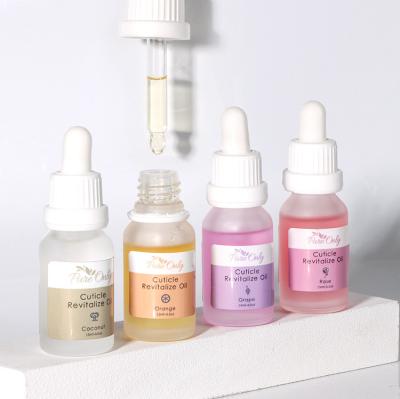 China Moisturizing Nourish Nail Cuticle Oil Clear Oem Nail Organic Jojoba Oil Healthy Nail Care Serum With My Logo for sale
