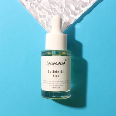 China Eco-friendly Certificate MSDS Custom Nail Cuticle Oil Dropper Bottle Strength 14 Scents Jojoba Oil for Cuticle Oil for sale