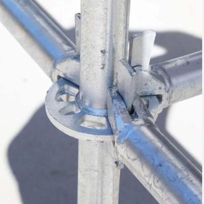 Cina Q235 Scaffalature di sistema a cerniera in acciaio galvanizzate a caldo e origine per la costruzione in vendita
