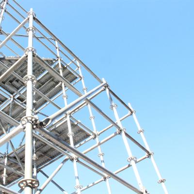Cina Sistema di blocco a anello Scaffolding con Q235 Sistema di scaffolding a blocco sicuro in acciaio in vendita