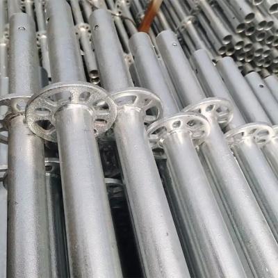 China Q235 Sistema de bloqueio por anel de aço industrial andaimes galvanizados a quente para projetos de construção seguros à venda