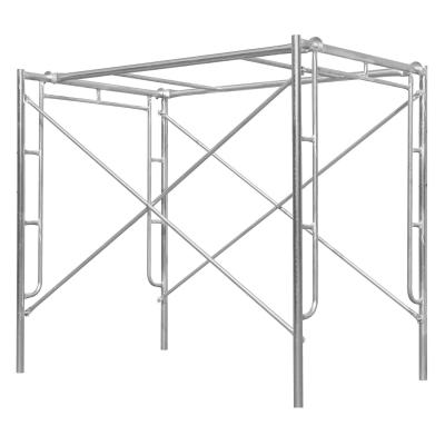 China Hdg Steel Structure Building Scaffolding System Walk Through Frame (Hdg staalconstructie gebouw steigersysteem loop door frame) Te koop