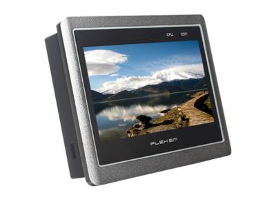 Cina ² LCD resistente alto Brighrless del touch screen 400 Cd/M del metallo a 4,3 pollici HMI TFT in vendita