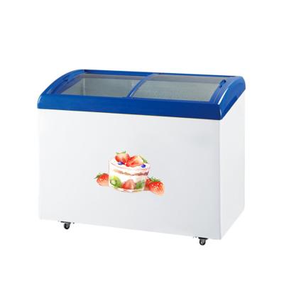 Cina SD/SC-258Y Commercial Energy Saving Stainless Steel Solar 12V/24V Fridge Freezer in vendita
