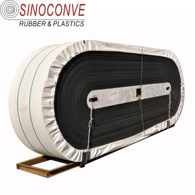 Cina 500-2500 mm Larghezza cintura cintura trasportatrice di poliestere di tessuto di gomma con 1.45 mm di spessore per strato in vendita