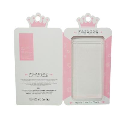 중국 폰 케이스를 위한 Lid 윈도 컬러 박스를 패키징하는 맞춘 인쇄물 판매용