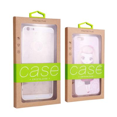 중국 폰 케이스를 위한 Lid 윈도 컬러 박스를 패키징하는 맞춘 인쇄물 판매용