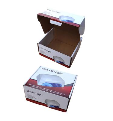 China Caixa de cartão dobrável feita sob encomenda de Tab Lock Roll End Corrugated para o transporte da roupa à venda