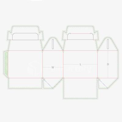 China El portador inferior auto de la cartulina acanalada de la E-flauta de Recyled encajona a Toy Package en venta