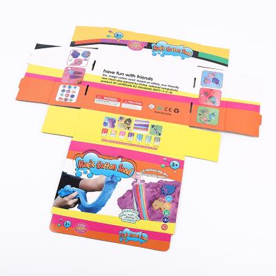 중국 맞춘 강한 물결모양 판매대 진열 박스 제조 풀 컬러 프린팅 판매용