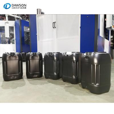 중국 Hdpe 플라스틱 20l 25l 30 리터 단일 스테이션 윤활유 모터 오일 화학물질 팜 오일 제리칸 블로우 폼 머신 판매용