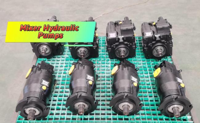 Mixer truck hydraulic pump
