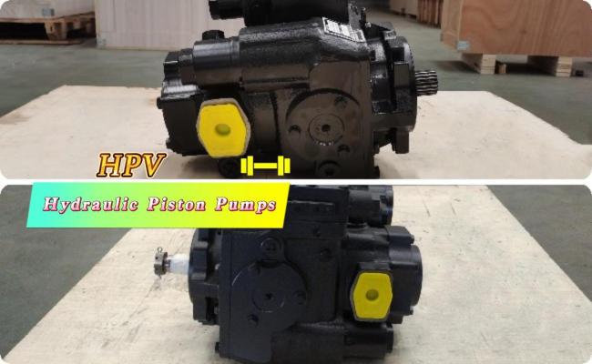 Rice harvester hydraulic oil pump motor