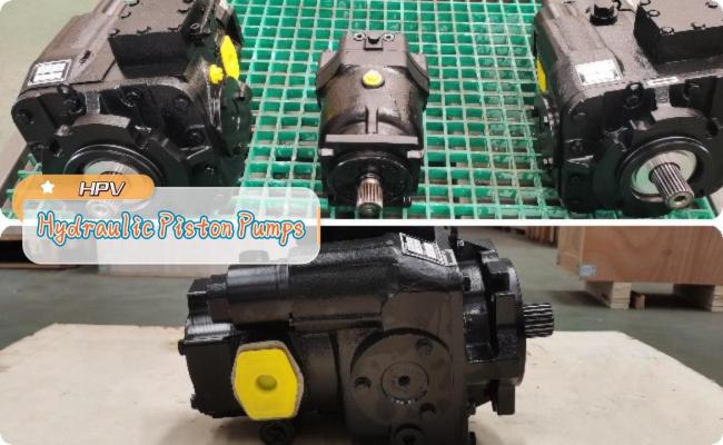 Cement truck hydraulic pumps