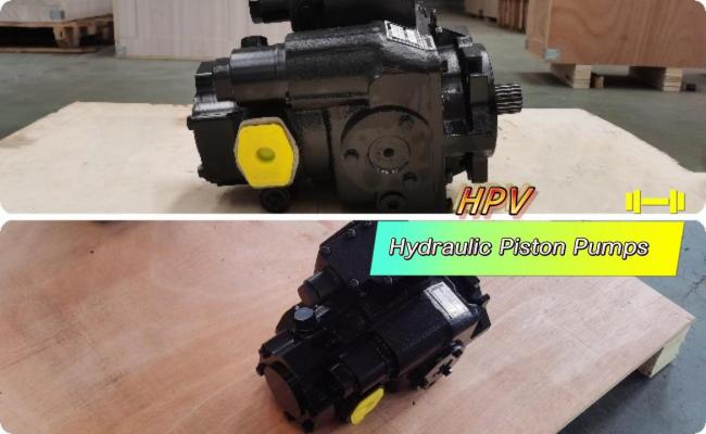 Cement truck hydraulic pumps