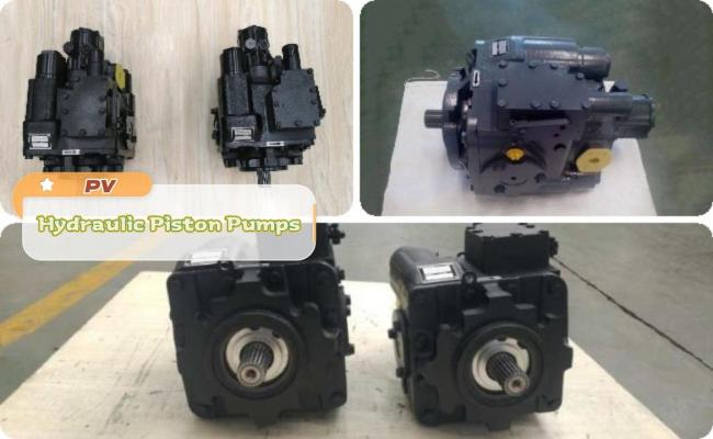 Cement truck hydraulic pumps