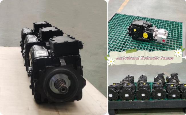 Combine harvester hydraulic piston pump customization
