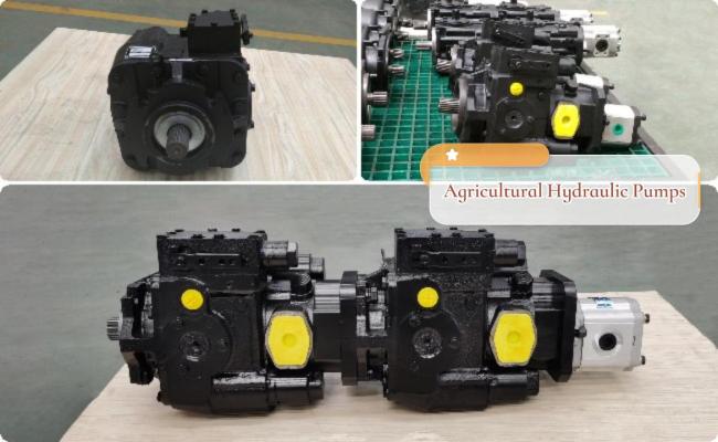 Tractor hydraulic piston pump customization