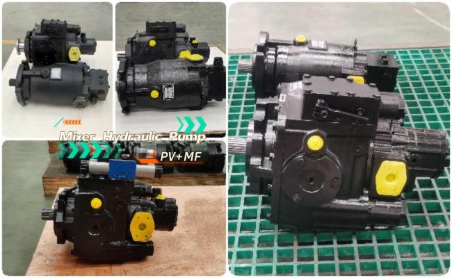 mixer hydraulic pump