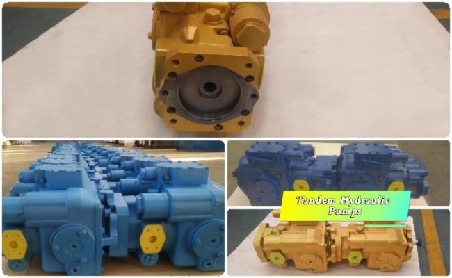 42mpa tandem hydraulic pumps