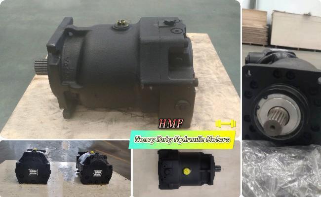 Silage machine hydraulic pump