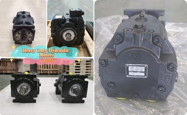 Silage machine hydraulic pump