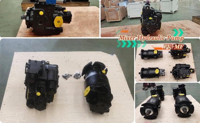 concrete mixer hydraulic pump