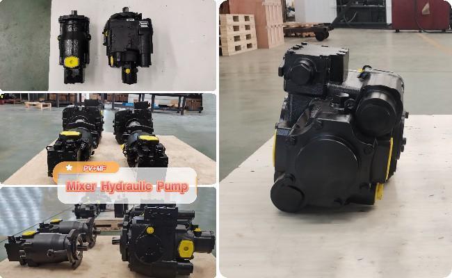 concrete mixer piston pump