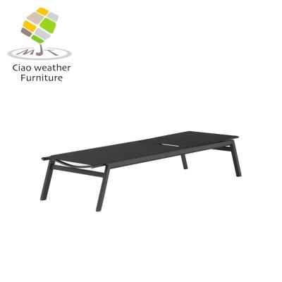 Chine Meubles d'extérieur Général Aluminium Chaise de plage pliante avec un style de design moderne à vendre