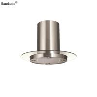 Quality Stainless Steel Wall-Mounted Kitchen Range Hood with Gesture Control and LED Lighting for sale