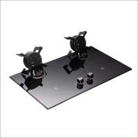 Quality 2 Burner Gas Cooktop Stove LPG NG Built in Black Tempered Glass Power Source Gas for sale