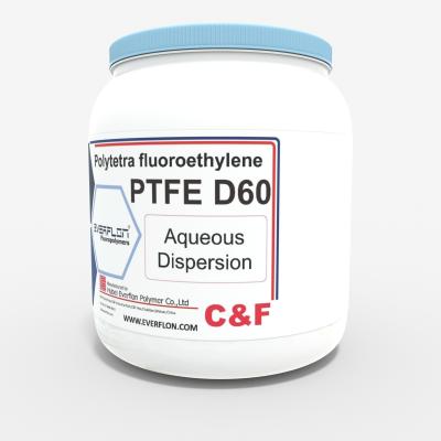 China PTFE Aqueous Dispersions 60% PTFE Content for sale
