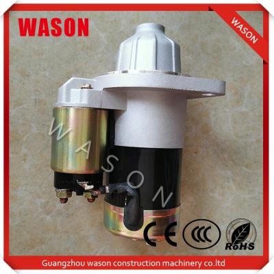 Cina Escavatore Starter Motor di vendita diretta della fabbrica 129953-77019 per l'escavatore 9T di Yanmar in vendita