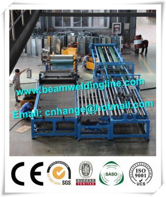 Cina La linea automatica di fabbricazione della condotta di HVAC, linea di produzione della torre del vento fa la condotta del riscaldamento in vendita